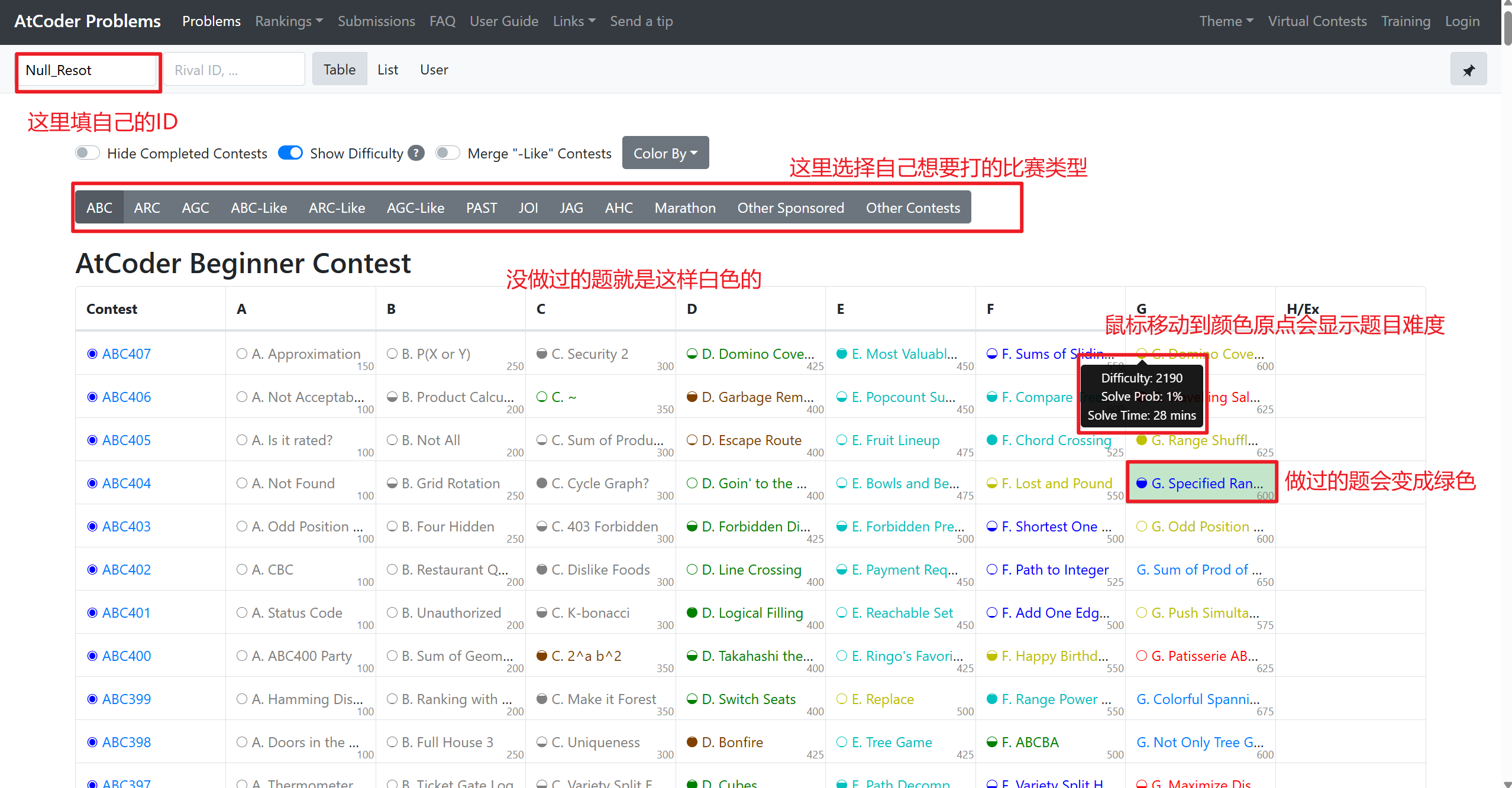 5.2. atcoder - 【打破信息差】萌新认识与入门算法竞赛